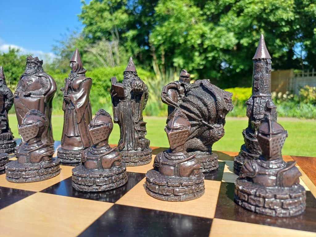 Large King Arthur Chess Set - ChessBaron Chess Sets Canada - Call (213 ...