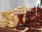 Limited Edition - The Ezekiel Chess Pieces in Bud Rosewood - ChessBaron ...