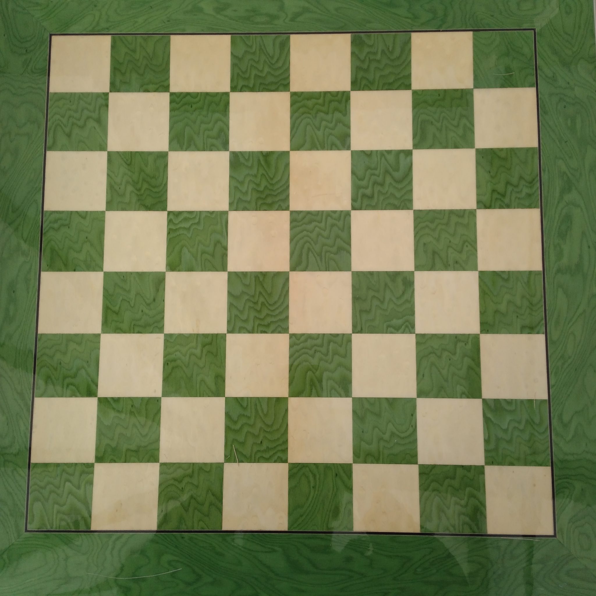Green Chess Board 2in Squares 21in Total - ChessBaron Chess Sets Canada ...