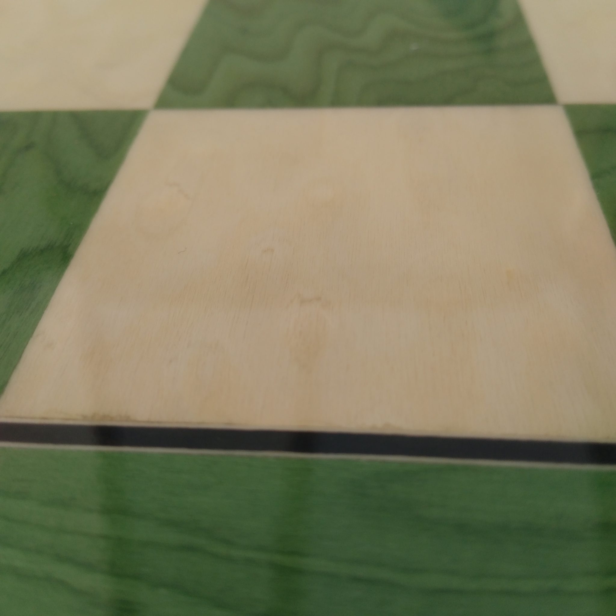 Green Chess Board 2in Squares 21in Total - ChessBaron Chess Sets Canada ...