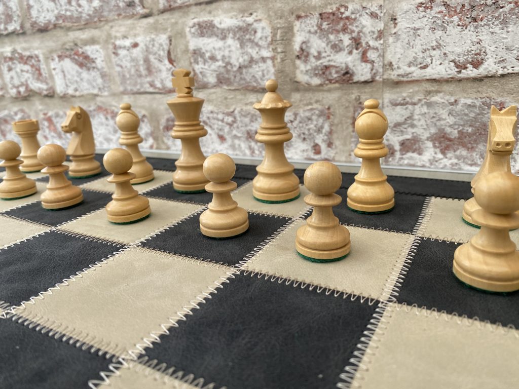 Cute Staunton Ebonized Chess Set - ChessBaron Chess Sets Canada - Call ...