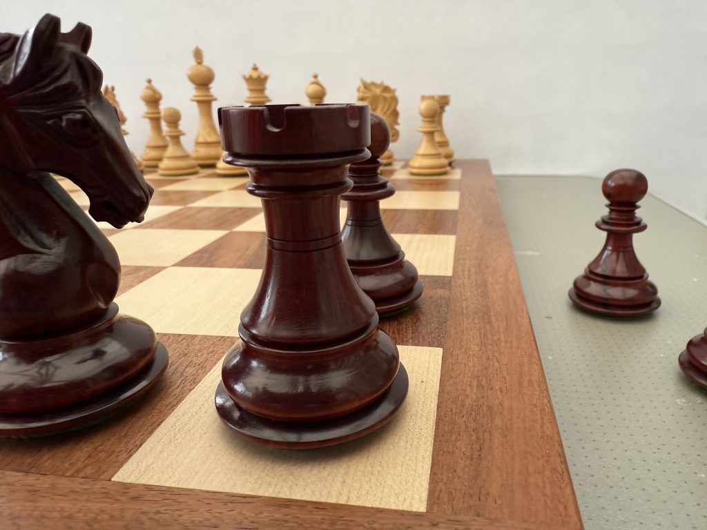 The Sarajevo Bud Rosewood Chess Pieces - ChessBaron Chess Sets Canada ...